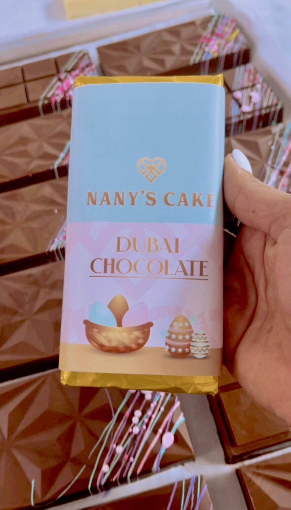 Milk Chocolate Dubai - Nany's Cake Shop